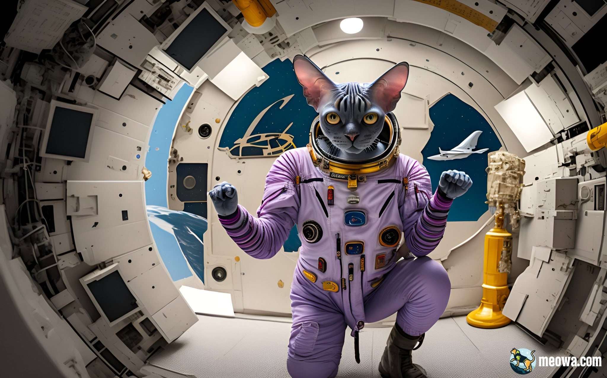 Space-Inspired Cat Backpacks: Bubble Domes & Capsules (2023)